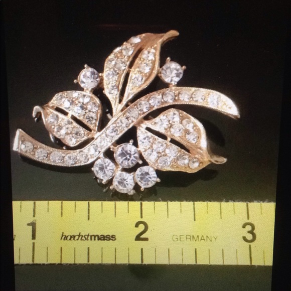 Vintage | Jewelry | Vintage Stunning Floral Pin | Poshmark